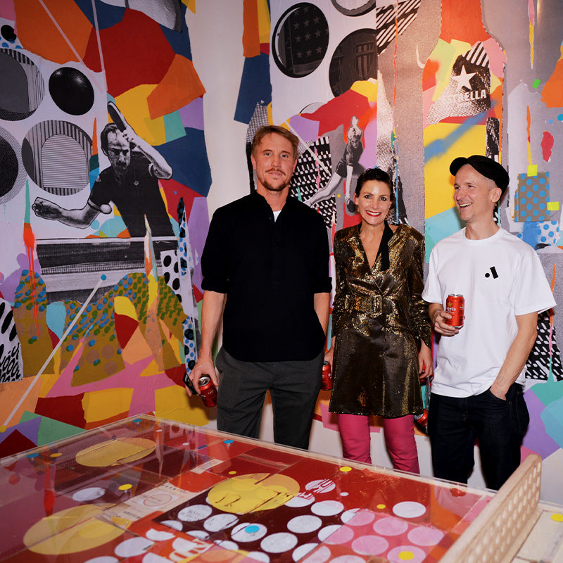 Jimmy Turrell – Artist Collaboration – Art of Ping Pong