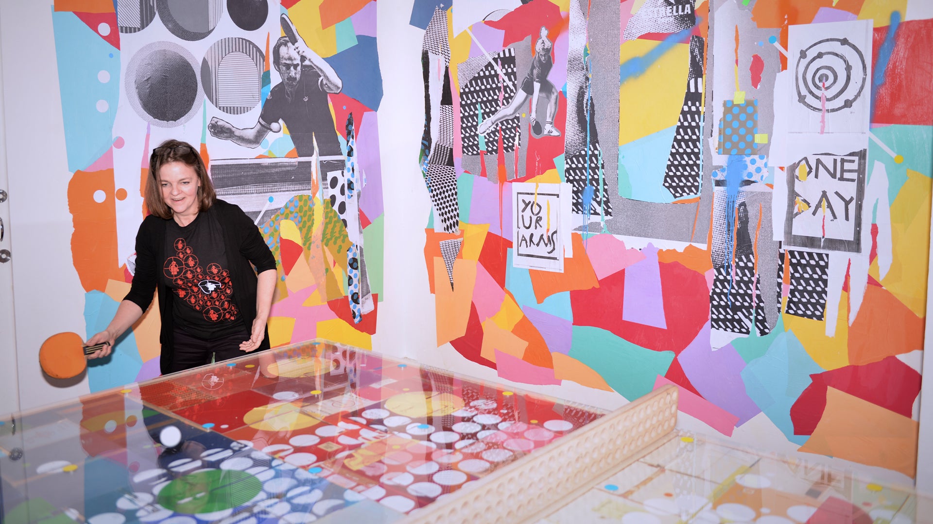 Jimmy Turrell – Artist Collaboration – Art of Ping Pong